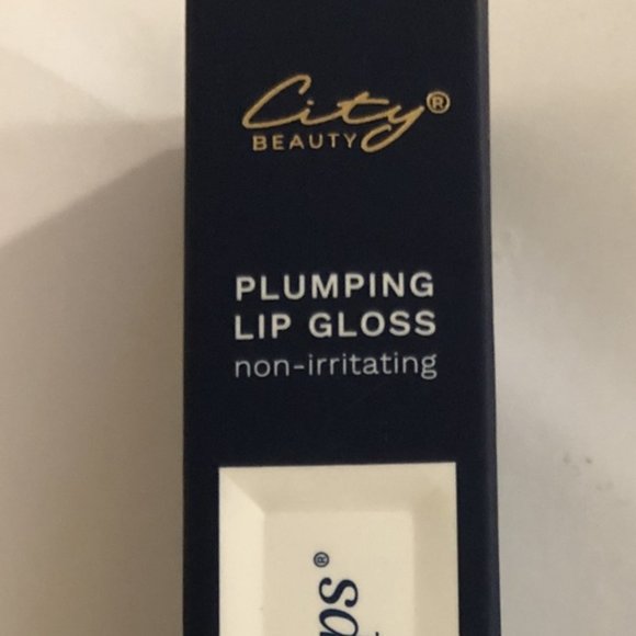 Makeup | City Lips Plumping Lip Gloss Clear | Poshmark